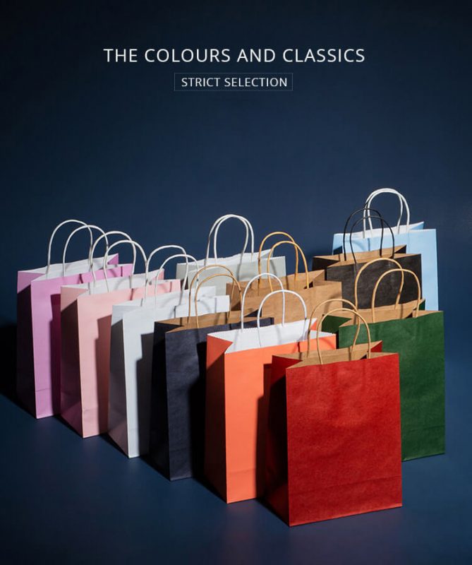 Custom Printed Paper Bags Handle Bag Personalized Paper Bags With Your ...